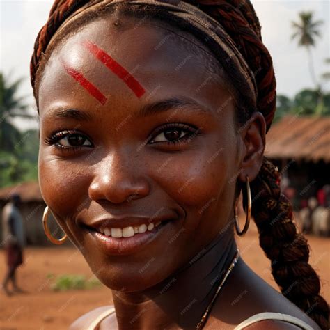 Premium Photo Liberian Woman From Liberia Typical National Citizen