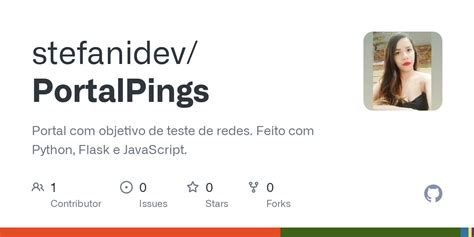 GitHub Stefanidev PortalPings Portal Objetivo De Teste De Redes