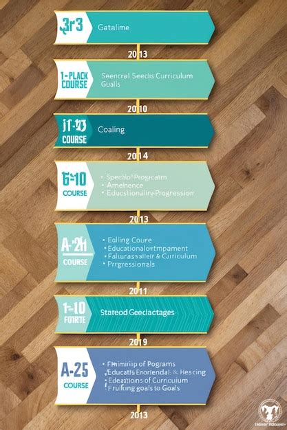 Dynamic Timeline Images For Project Management And Tracking Premium Ai Generated Image