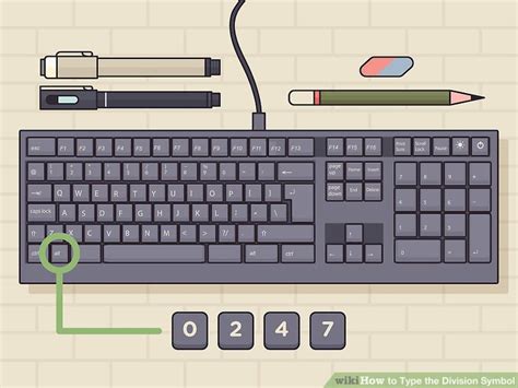 How To Type The Division Symbol 6 Steps With Pictures Wikihow