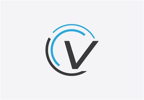 Premium Vector Tech Circle Letter Logo Design Vector