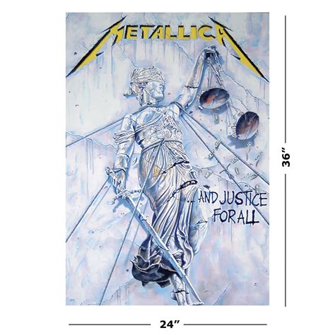 Metallica And Justice For All Album Cover
