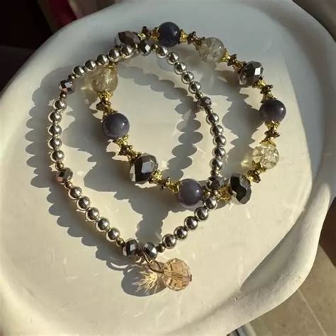 خرید و قیمت دستبند کشی مهره ای از غرفه اکسسوری ورلد