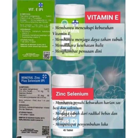 Jual New Vitamin Ipi Vit C Vit A Vit E Vit D Calcium Lengkap Shopee Indonesia