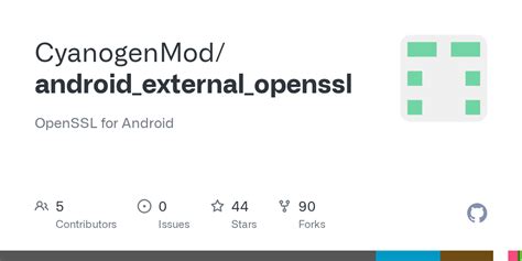 Github Cyanogenmodandroidexternalopenssl Openssl For Android