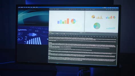 A Data Dashboard With Charts Userfriendly Stock Footage Sbv 351670218