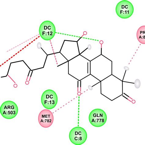 List Of Various Ganoderic Acids With Their Pubchem Id Download Scientific Diagram