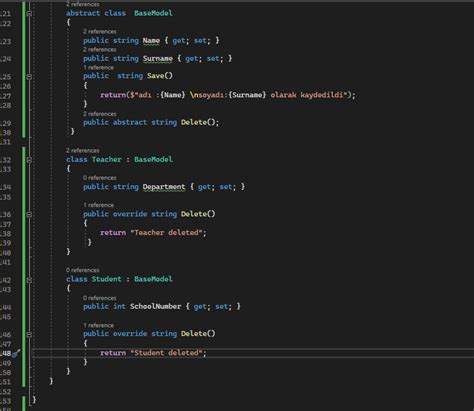 C Abstract Classsoyut Sınıf Nedir Interface Ile Farkı Ne By Yiğitcan Ölmez Medium