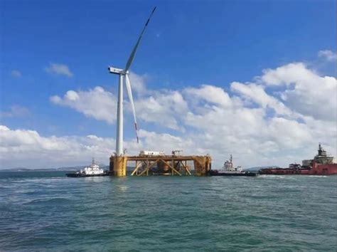 First Of Its Kind Hybrid Floating Wind Project Revealed Offshore China