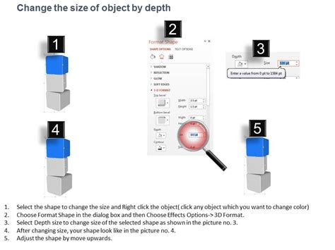 Jv Three Staged Vertical Sequential Cube Diagram Powerpoint Template PowerPoint Presentation