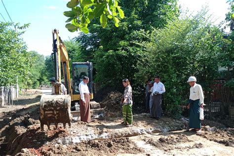 မင်းဘူးမြို့နယ်အတွင်း လမ်းနှင့်တံတား အဆင့်မြှင့်တင်ခြင်းလုပ်ငန်းများ ဆောင်ရွက် Information And