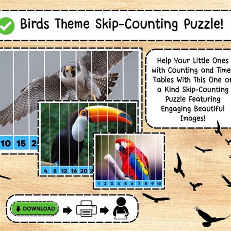 Bird Table Numbers Etsy