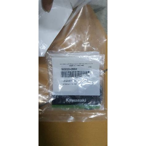 น้อตแหวนรอง แผงคอบนksr110ตัวนิว92154 075592200 0584 Shopee Thailand