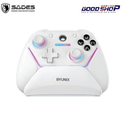 Jual Sades Ryunix G80 G 80 Wireless Gamepad Hall Effect Analog Dual Mode Shopee Indonesia