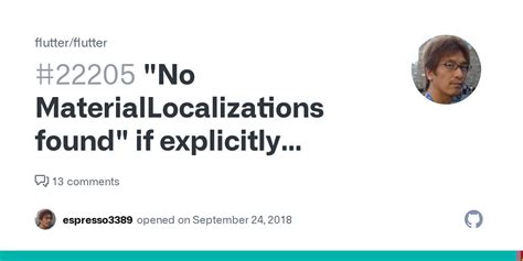 No Materiallocalizations Found If Explicitly Specify Locale On