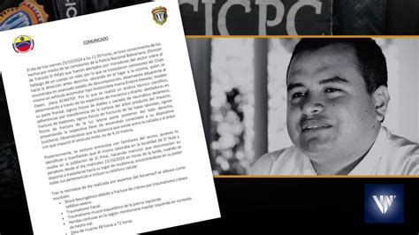 Cicpc Desvela Los Misterios Detrás De La Trágica Muerte De Edwin Santos