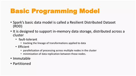 apache spark fundamentals ppt