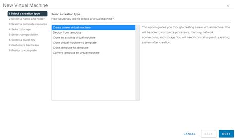 Vmware Vsphere Creating A Virtual Machine Template