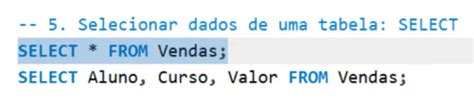 Comandos em SQL que Você Precisa Aprender lista dos básicos