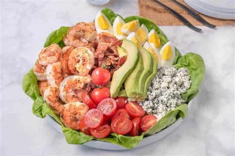 Grilled Shrimp Cobb Salad Culinary Ginger
