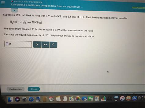Solved O KINETICS AND EQUILIBRIUM Calculating Equilibrium Chegg