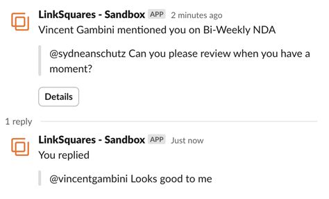 Finalize Workflows In Slack Linksquares Help Center