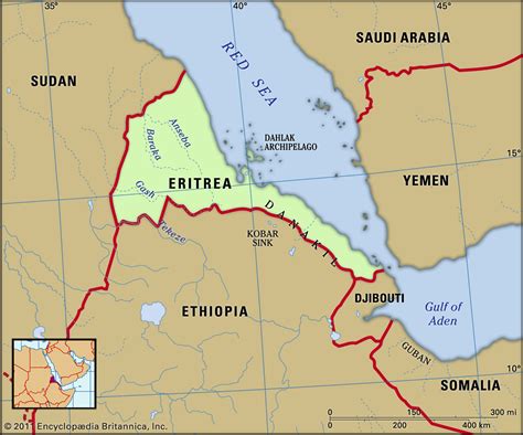 Eritrea Red Sea Horn Of Africa Conflict Britannica