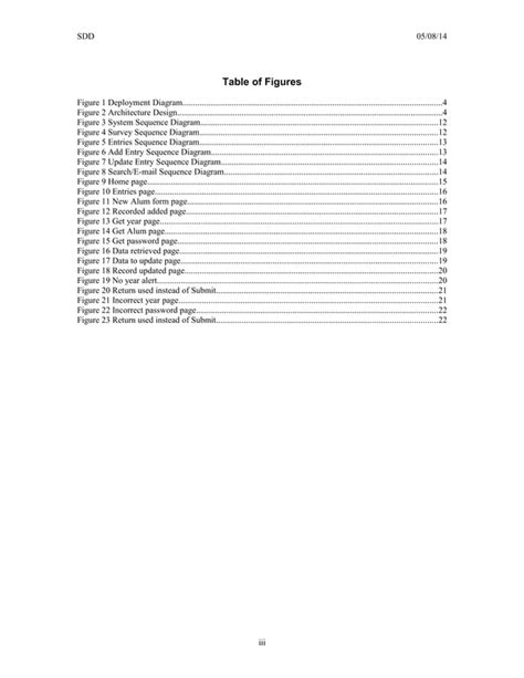 Software Design Description Sdd Sample Doc Databases Computer Software And Applications