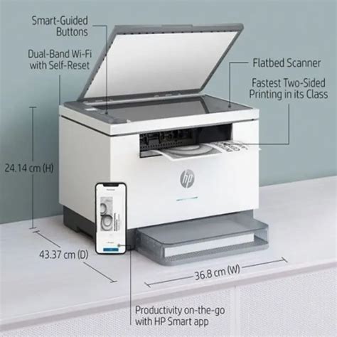 پرینتر لیزری HP LaserJet MFP M236d | ماشین های اداری یوچاپ (ایران پلات)