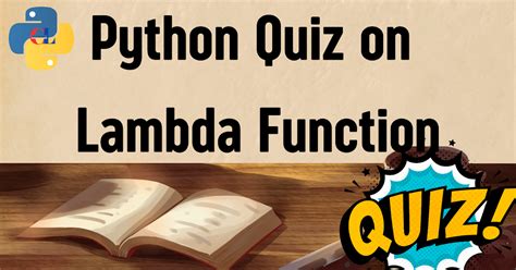 Python Quiz On Lambda Function ~ Computer Languages Clcoding