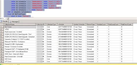 Sccm Collection Schedule Query Sccmf12twice