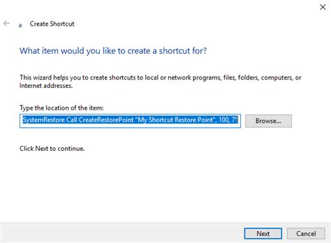 How To Create A System Restore Point In Windows 10 With A Double Click