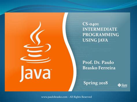 Intermediate Programming Using Java Ppt Download