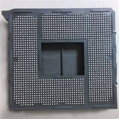 Lga Bga Cpu Socket Lga1366 Leaded Type With 15u′ Au Foxconn Socket