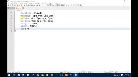 Css Tutorial Blur Filter How To Blur Elements In Css Css3 Web Development With Html And