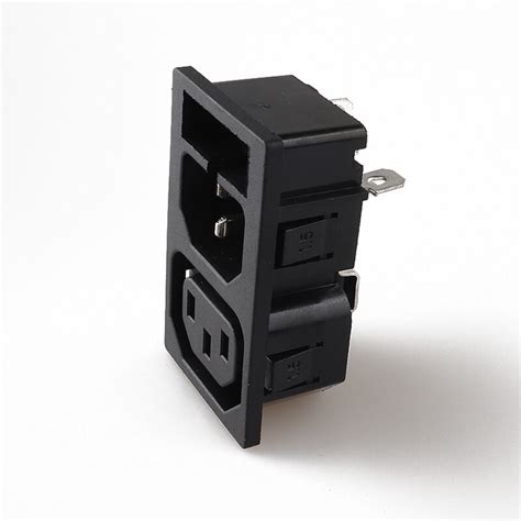 LZ 14 F18 Hot Sell Ac Power Inlet Connector 250V Ac Socket Plug With Fuse Switch Socket