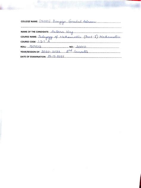 Pedagogy Of Mathematics Pdf Teaching Learning