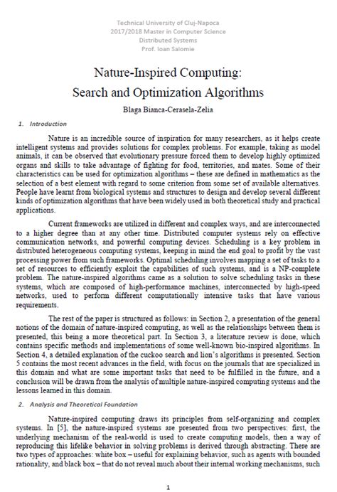 Nature Inspired Computing Search And Optimization Algorithms Tug Of Web