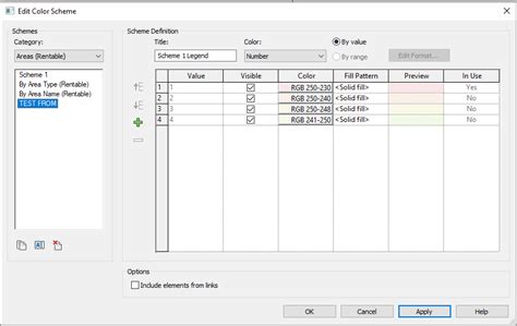 Genius Loci Set Colorfill Scheme Properties Packages Dynamo