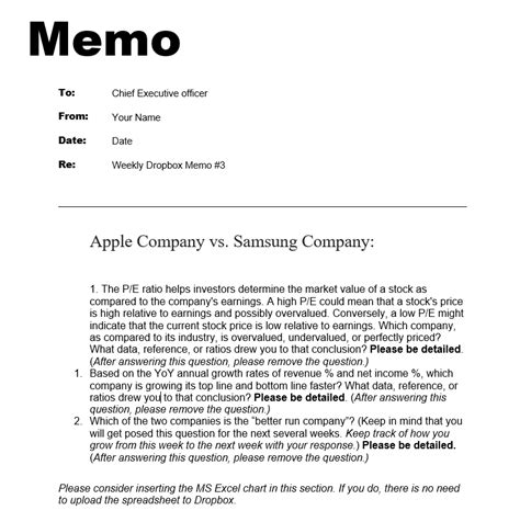 Instructions 1 The Purpose Of This Template Is To Chegg Com