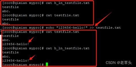 Linux Ln命令 Linux软链接、硬链接 Linux软、硬链接的区别一：硬链接ln创建硬连接 Csdn博客