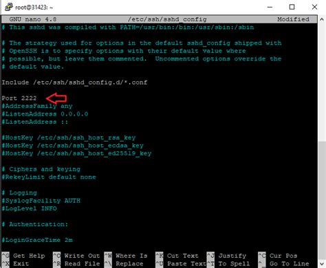 How To Change Connection Port On Linux VPS