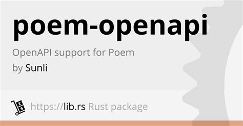 Poem Openapi Rust Network Library Lib Rs