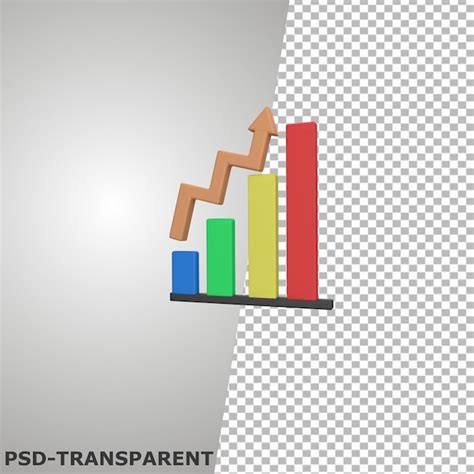 Premium Psd 3d Histogram Table