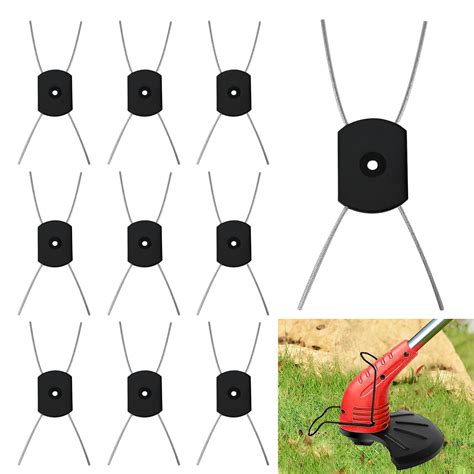 String Trimmer Head Electric Weed Eater Head Replacement Steel Wire