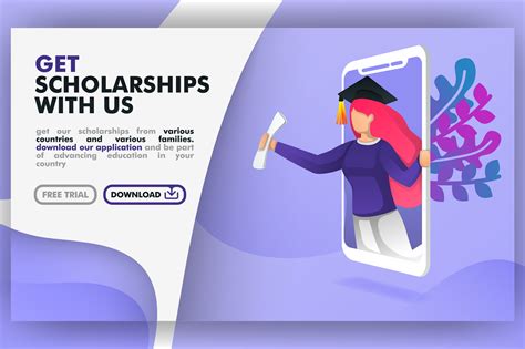 Illustration Of Scholarship Programs Graphic By Setiawanarief111