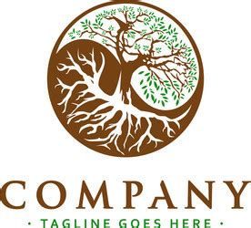 Leaf Yin Yang Logo Royalty Free Vector Image VectorStock