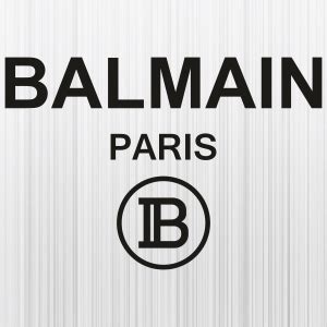 Balmain Paris Symbol Svg Balmain Paris Png Balmain Logo Vector File
