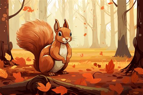 松鼠卡通素材 松鼠卡通模板 松鼠卡通图片高速下载 设图网