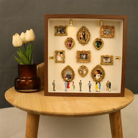 Personalized Photo Mini Museum Custom 3d Memory Shadow Box 11 Multi
